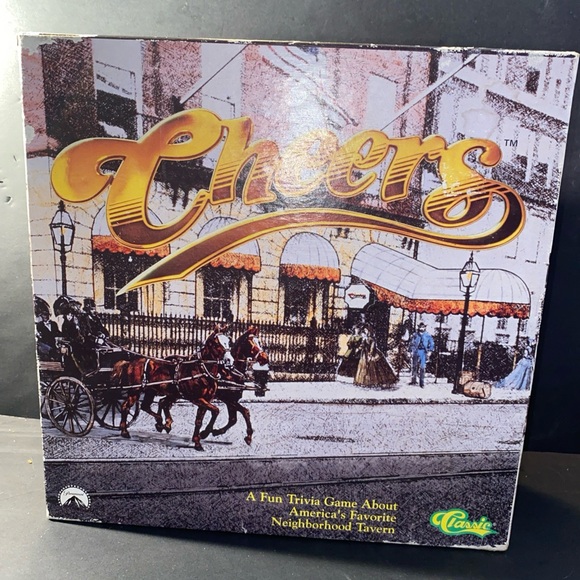 Toys | Vintage Cheers Trivia Game Complete Classic Games 1992 8s 90s Tv ...